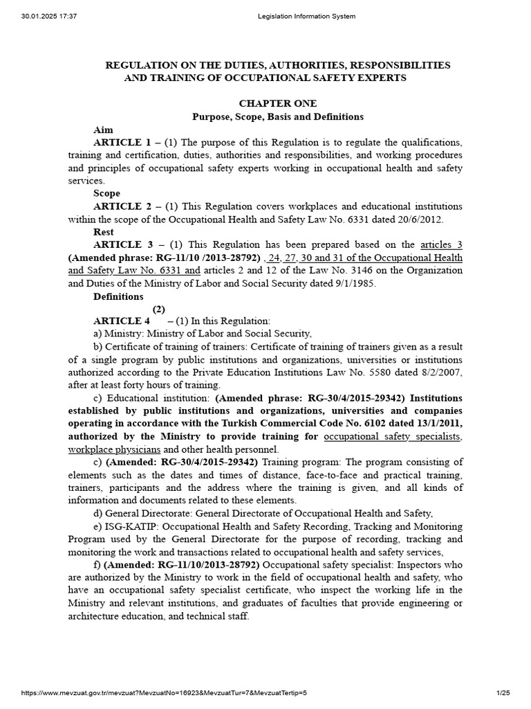 Legislative Information System to Duties Authorities and ...