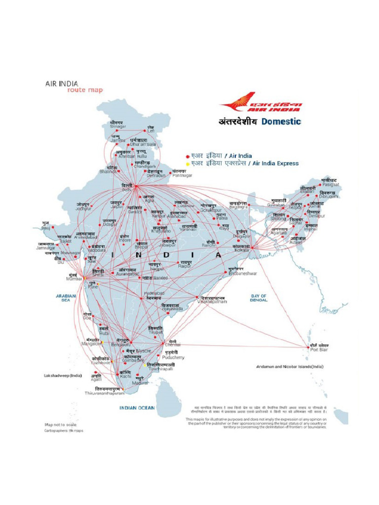 Air India Map | PDF