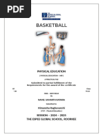 Physical Education Project Cover Page 1 | PDF