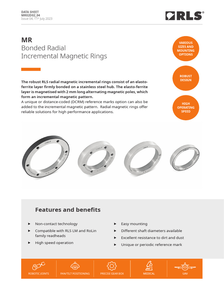 MR02D02 04 Radial Incremental Rings | PDF | Magnetization | Welding