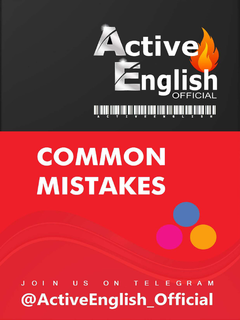 20. Common Mistakes | PDF