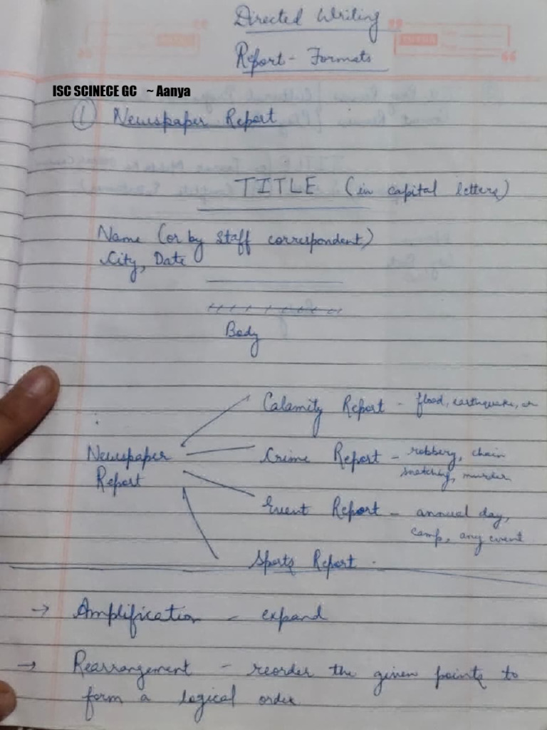 ISC Direct Writing Formats | PDF