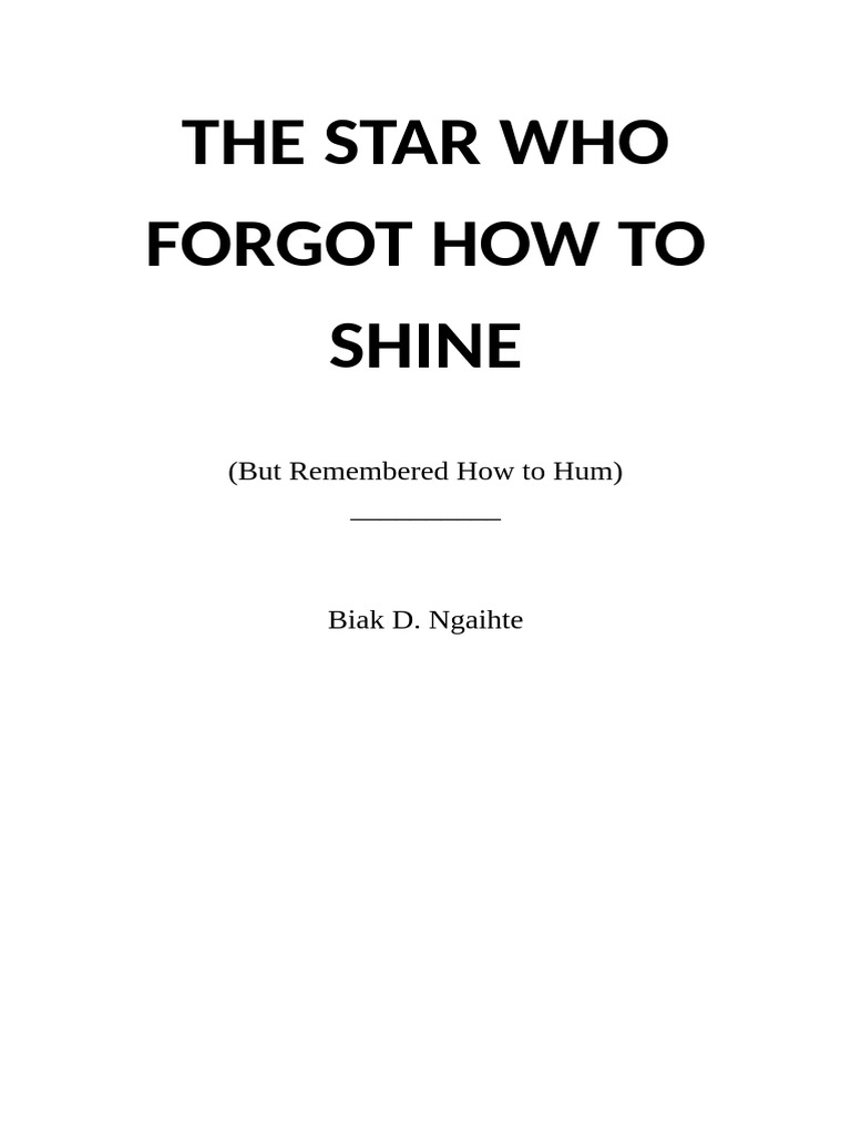 The Stone Draft | PDF | Stars | Silence