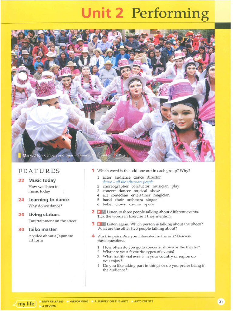 Life Intermediate 2nd - Unit 2 | PDF