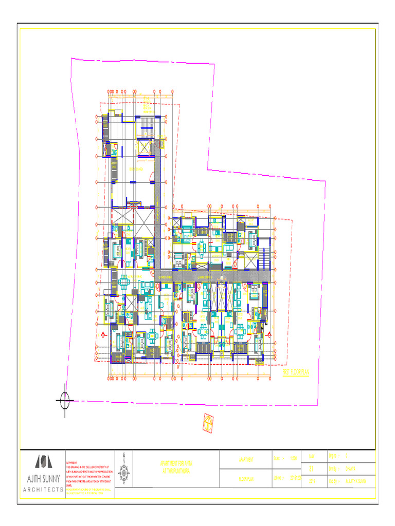 02 - First Floor Plan-Presentation A3 | PDF