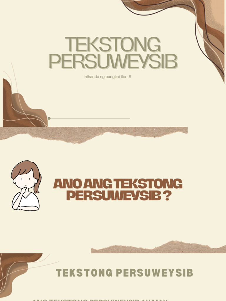 Tekstong Persuweysib - 20250204 - 180358 - 0000 | PDF