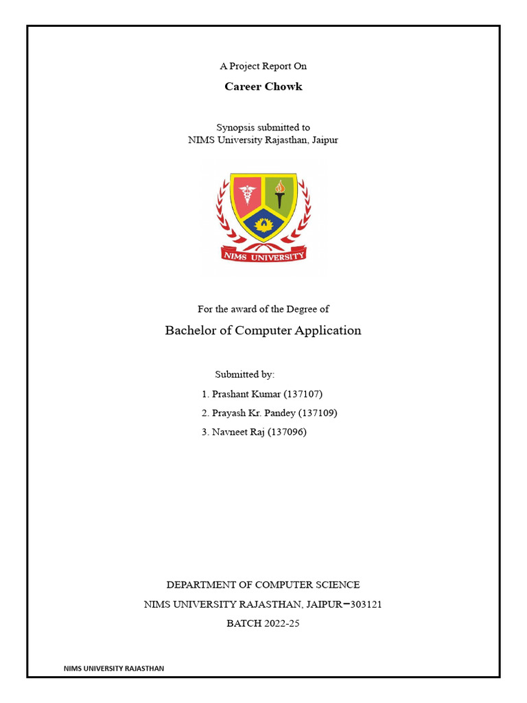 Career Chawk Merged | PDF | Information Technology | Software Engineering