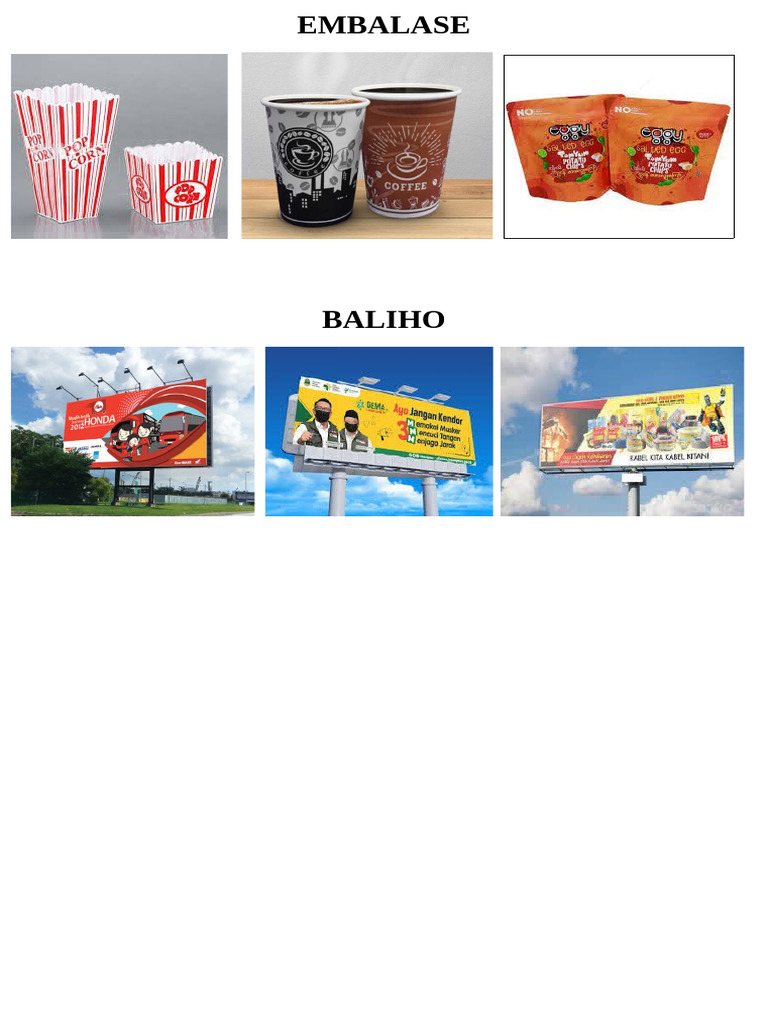 Embalase Dan Baliho | PDF