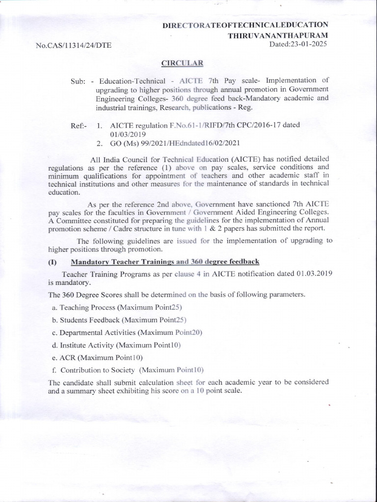 Aicte-circular | PDF