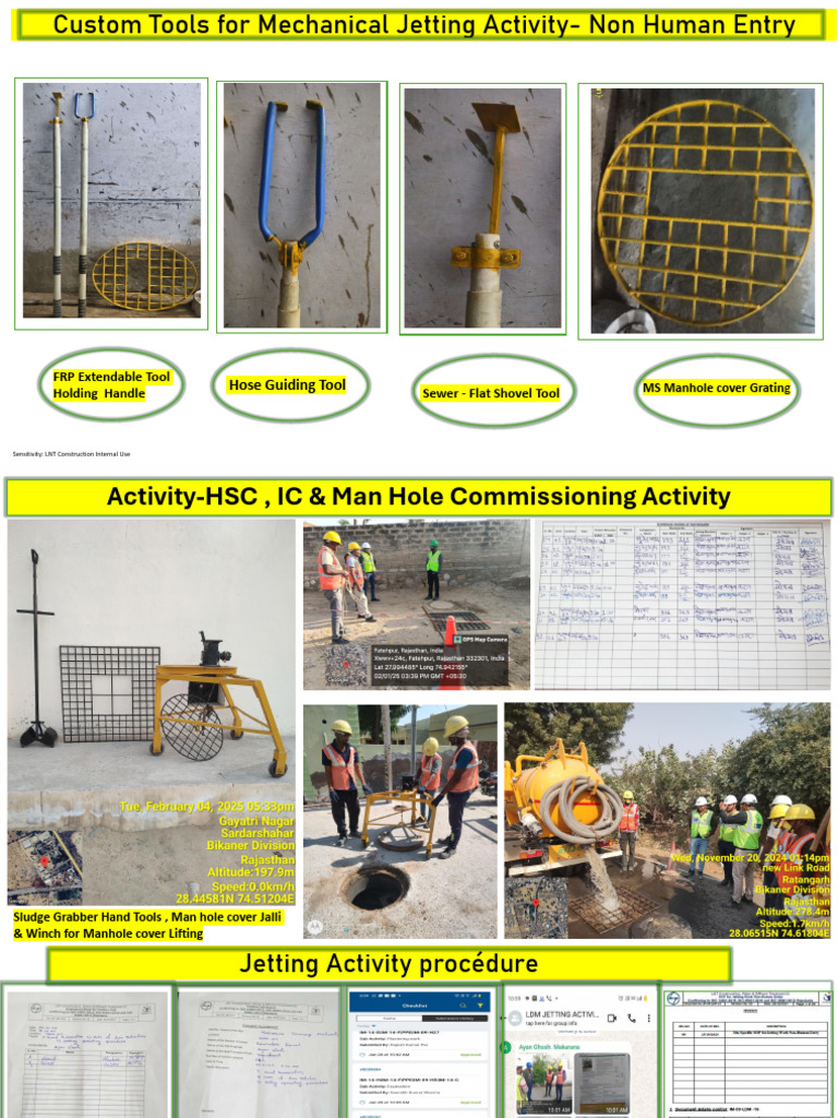 Sewer Commissining Tools | PDF