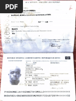 Passport Front Page | PDF