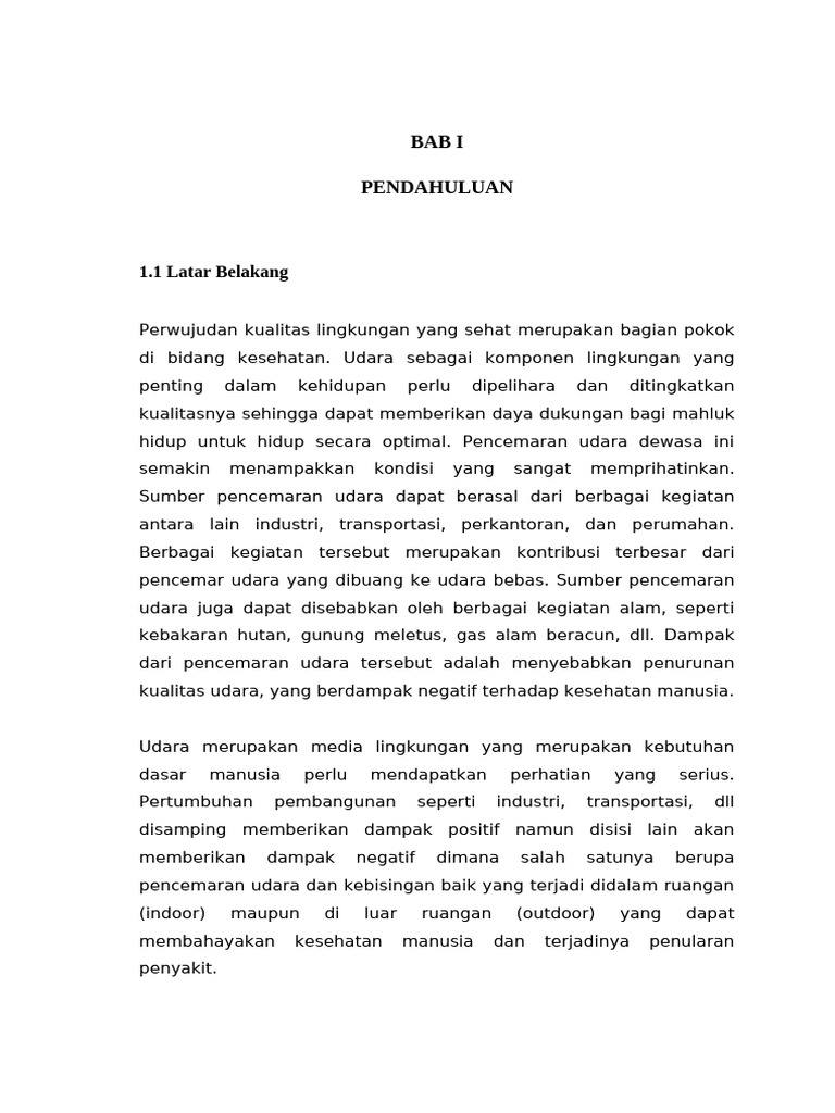 Sampling Udara Reksa | PDF