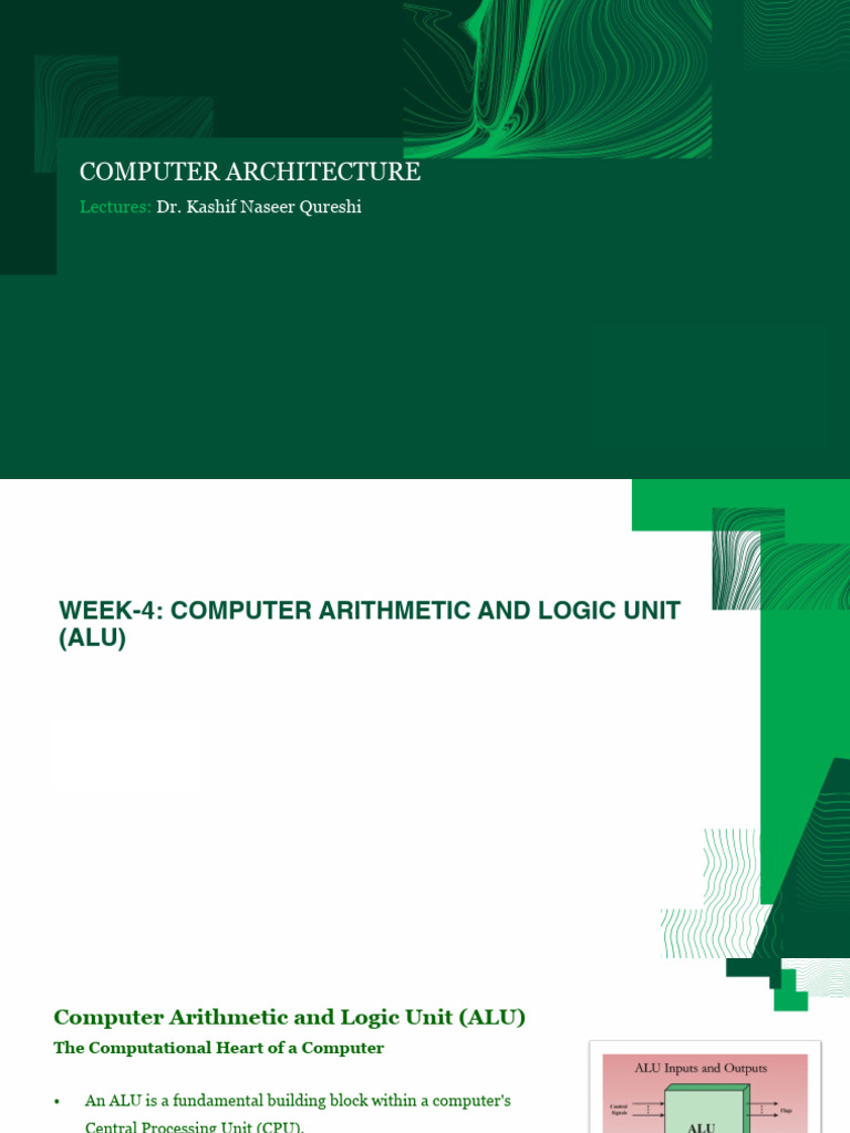 Lecture-4 | PDF | Central Processing Unit | Division (Mathematics)