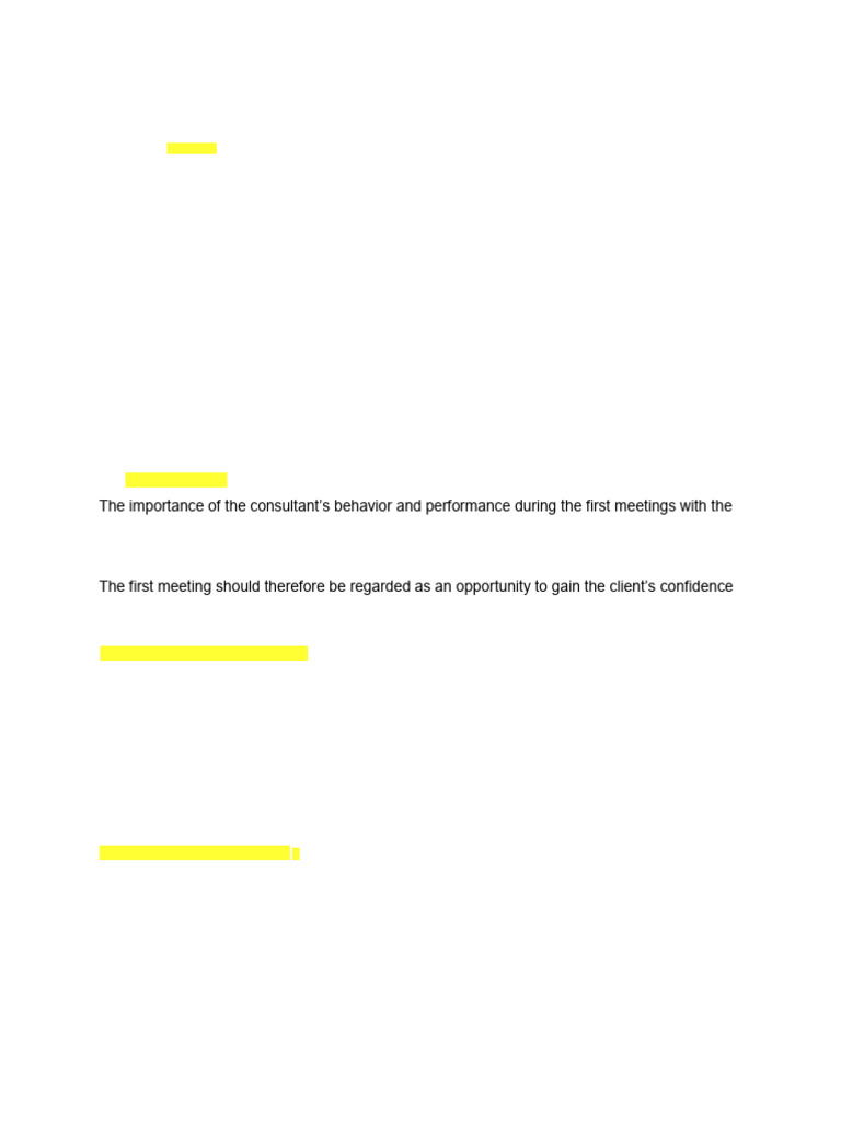 Chapter 10 The Consulting Process..... Touched | PDF | Consultant ...