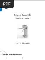 Full Height Turnstile Installation Guide | PDF | Access Control | Menu ...
