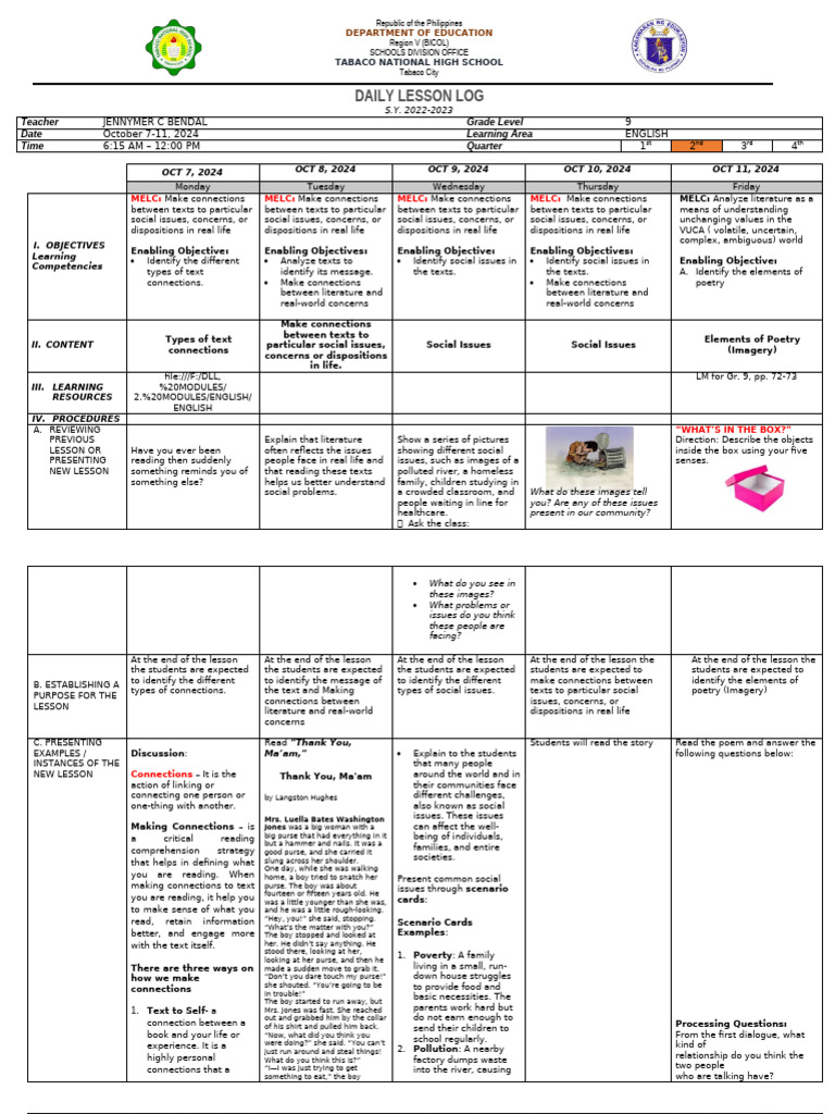 Make Connection Between Texts | PDF | Violence | Mental Health