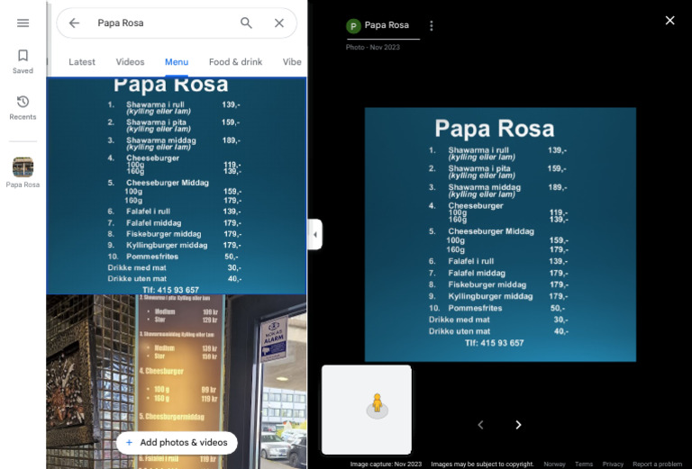 Papa Rosa - Google Maps 2 | PDF