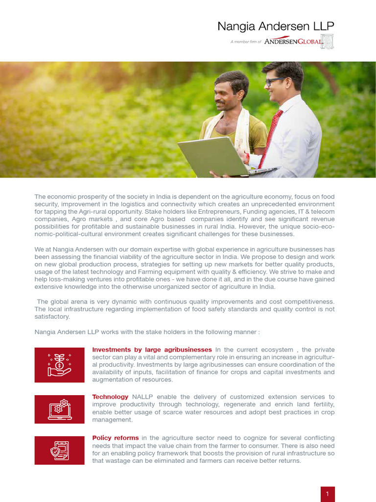 Approach Paper For Agriculture | PDF | Agriculture | Agribusiness