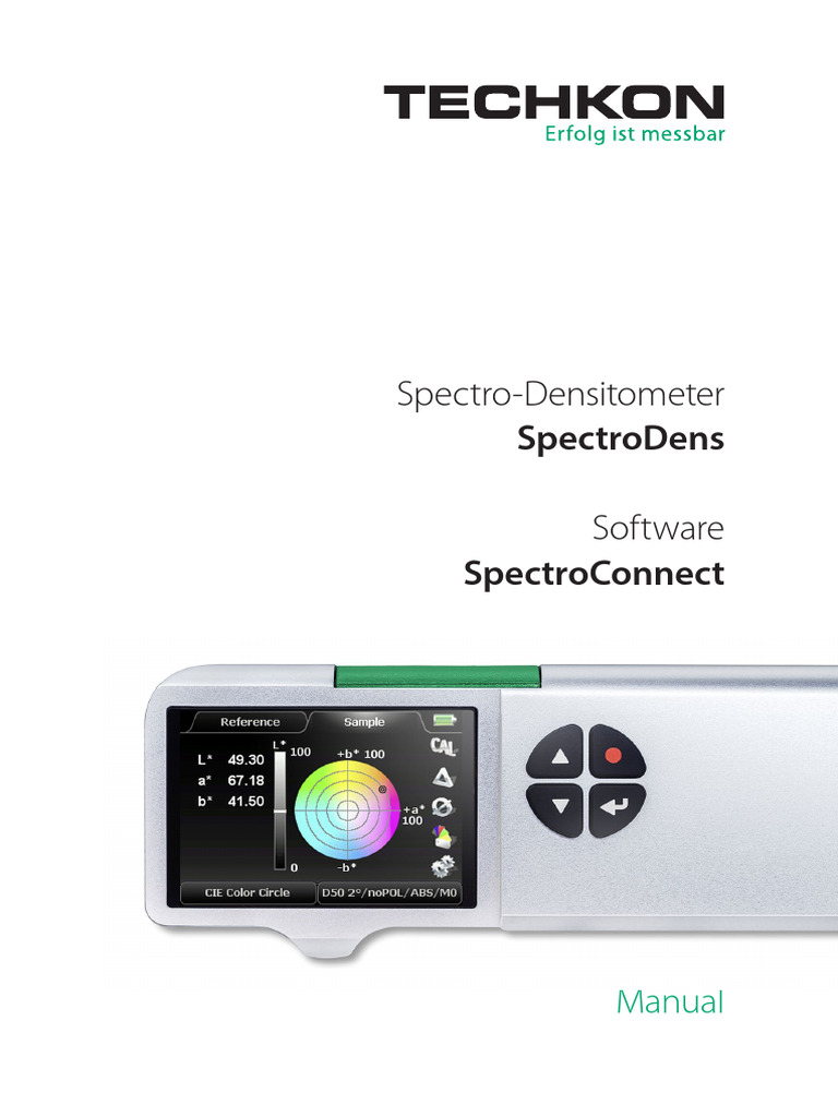 SpectroDens Manual Web | PDF