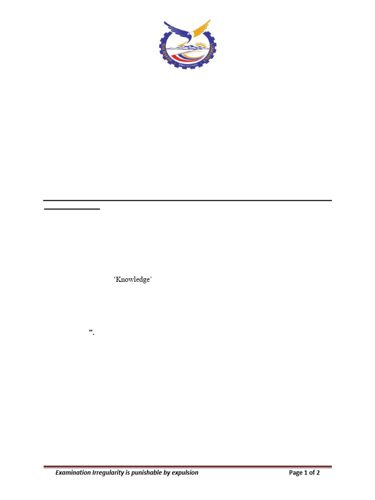 EFN 302 PHILOSOPHY OF EDUCATION | PDF | Philosophy Of Education | Teachers