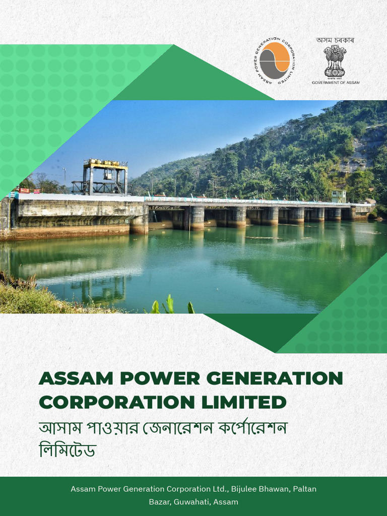 APGCL (Brochure Design) | PDF | Power Station | Hydroelectricity