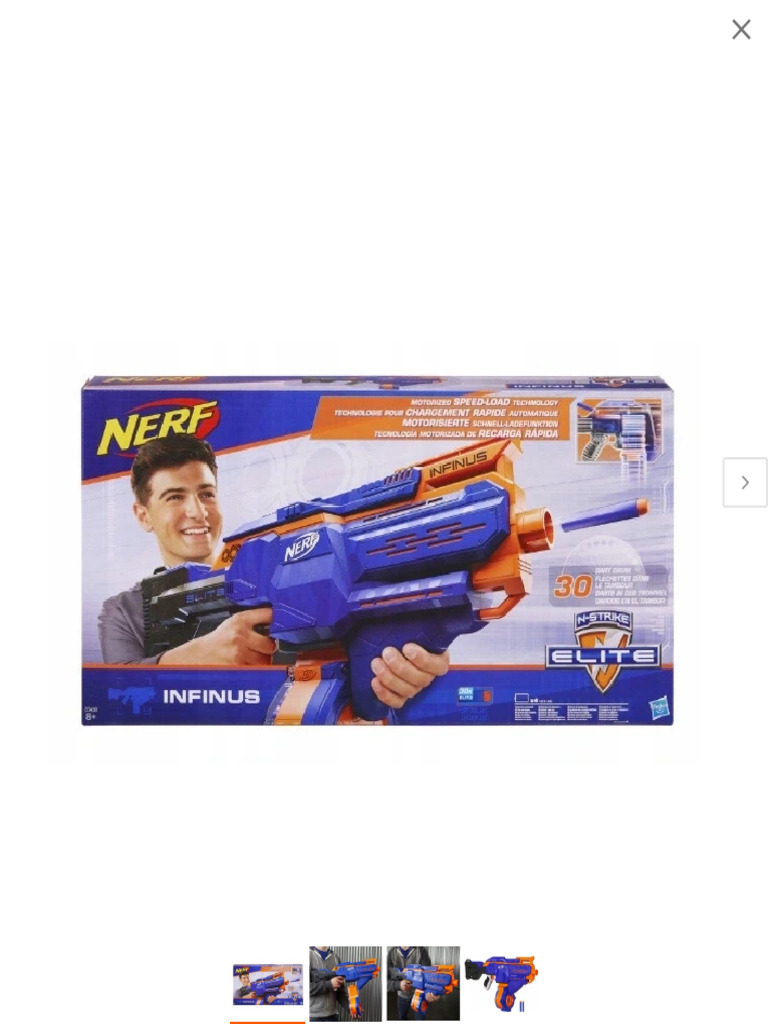 Nerf N-strike Wyrzutnia Infinus e0438 Hasbro 10205478614 - Allegro.pl 2 | PDF
