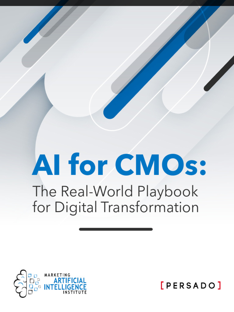 AI for CMOs - The Real-World Playbook for Digital Transformation | PDF | Artificial Intelligence ...