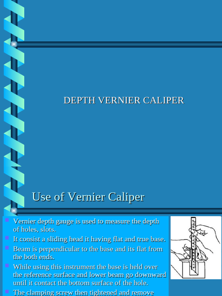 2.depth Vernier Caliper | PDF