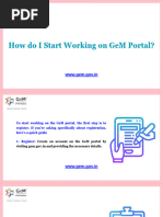 I Forgot My Password To Access GeM Portal, How Can I Reset It | PDF