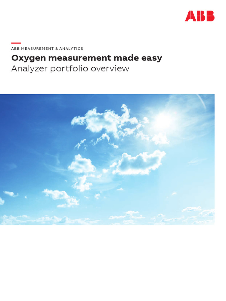 PB - Oxygen Measurement Made Easy - EN - A4 | PDF | Gas Chromatography ...