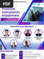 Ifrs 9 Example Lifetime ECL Trade Receivables Provision Matrix 01 | PDF