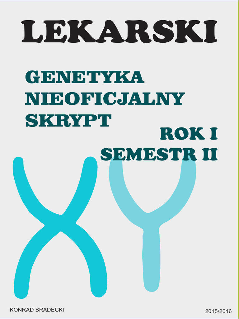 Skrypt Genetyka | PDF