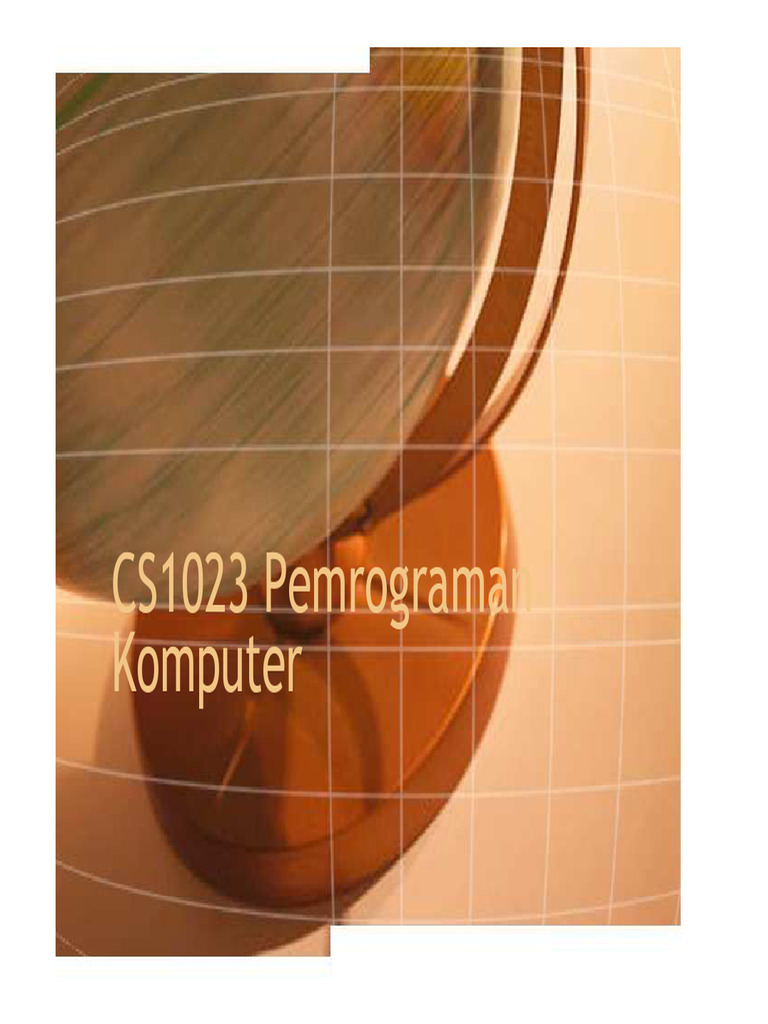 Panduan Dasar Array untuk Pemula | PDF