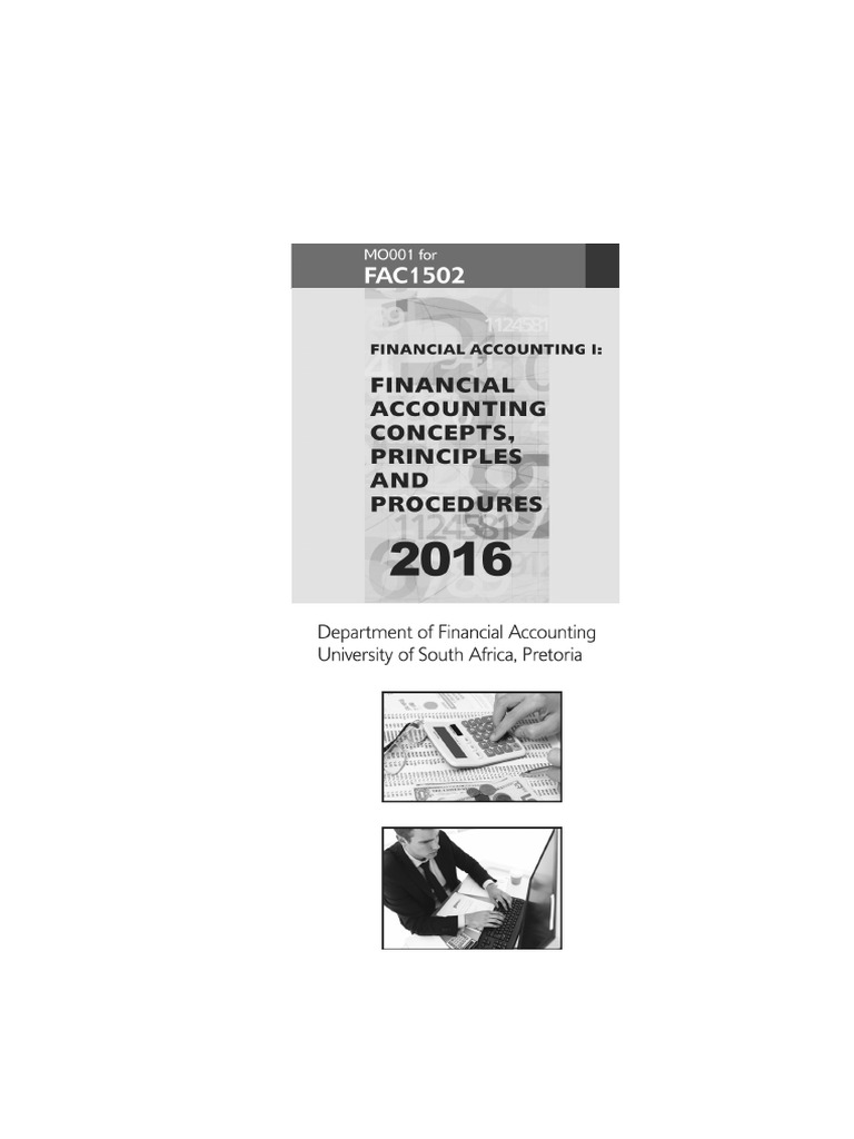 FAC1502 Accouting Study Guide | PDF