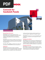 Rockwool Data Sheet | PDF | Wall | Roof