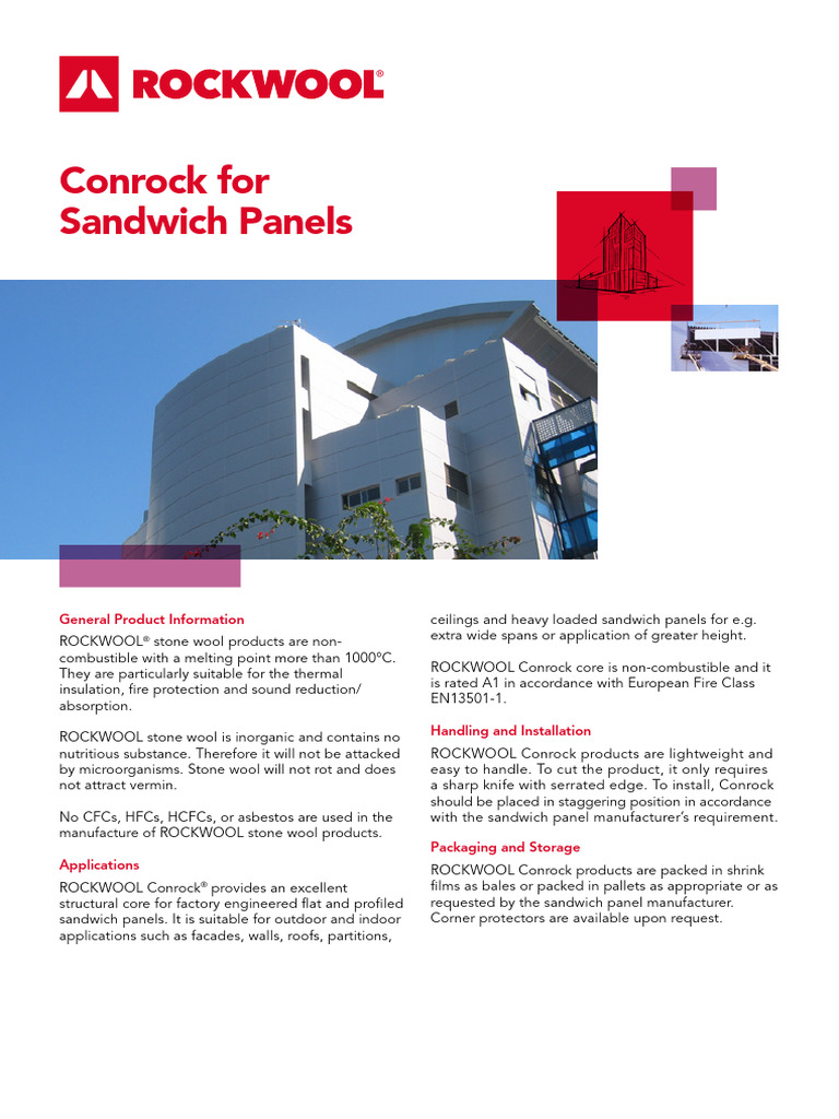 Conrock Product Data Sheet (SEA) | PDF | Chlorofluorocarbon | Building ...