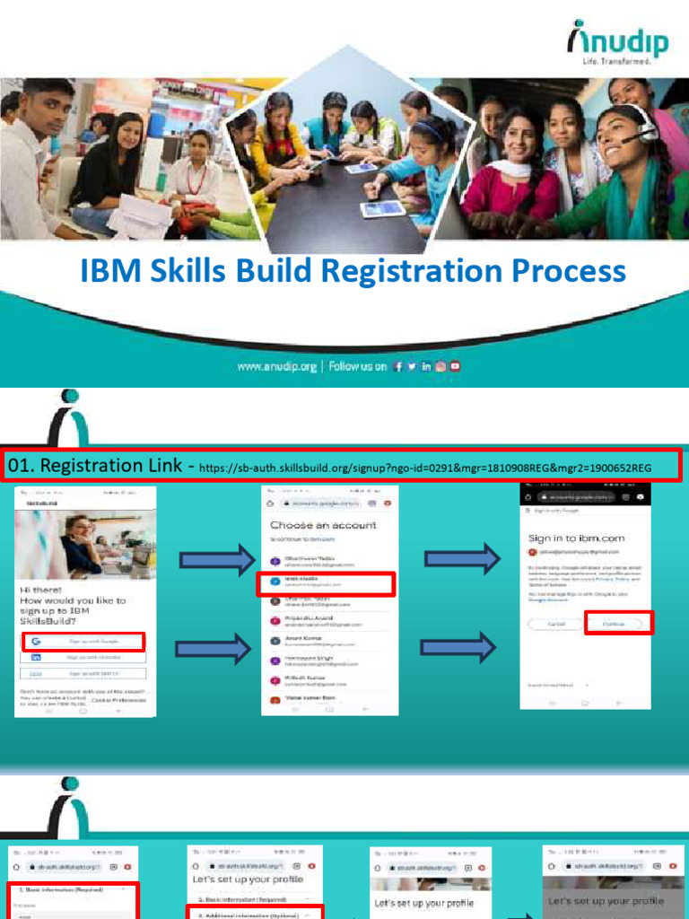 IBM Registration Process for IBM Design Thinking | PDF