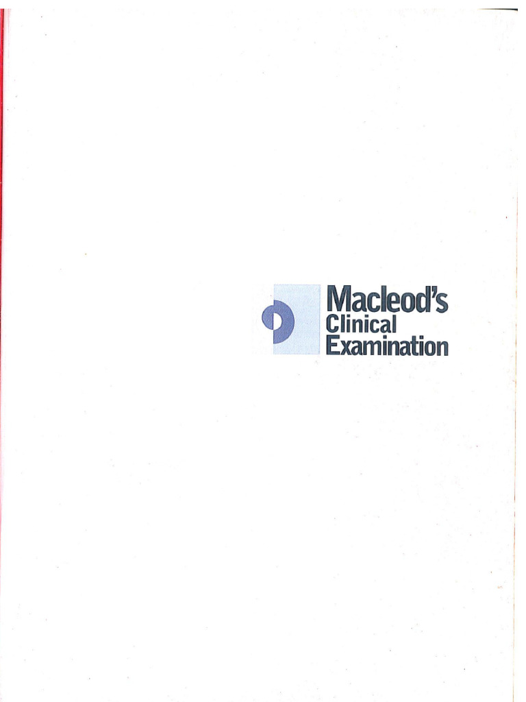 Macleod's Clinical Examination - 1-1 Color | PDF