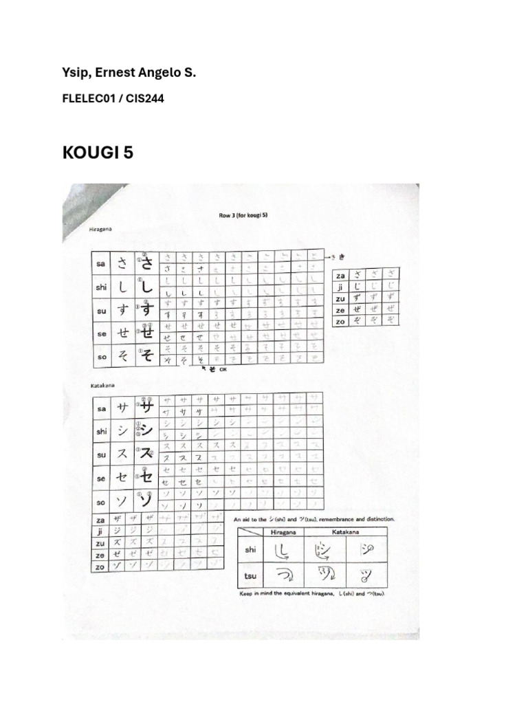KOUGI 5 - Ysip | PDF