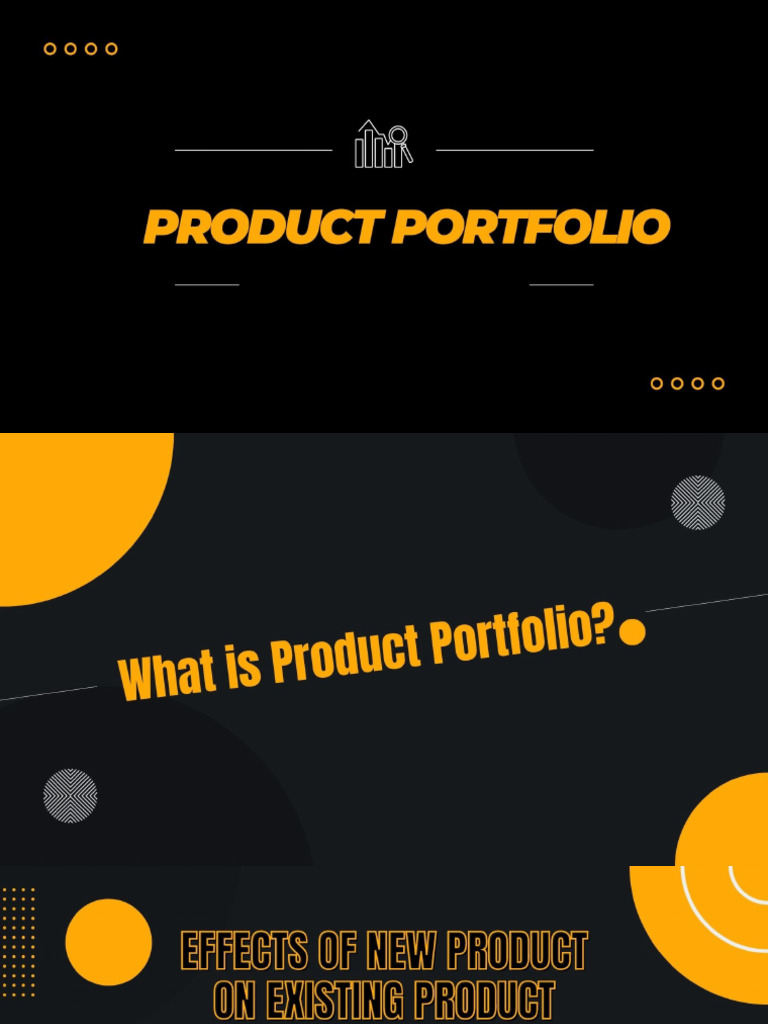 6 - Product Portfolio | PDF