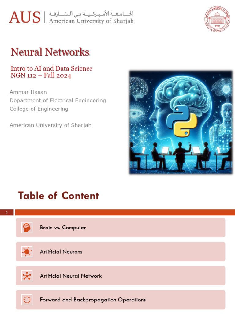 7 Neural Networks | PDF | Statistical Classification | Neuron