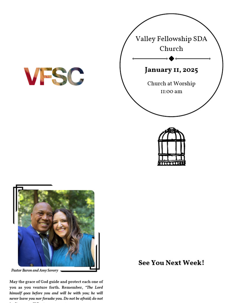 Keene SDA Church Bulletin - Jan 11, 2025 | PDF