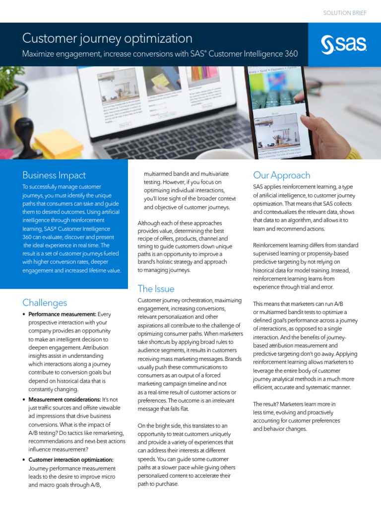 Customer Journey Optimization 111906 | PDF | Customer Experience ...