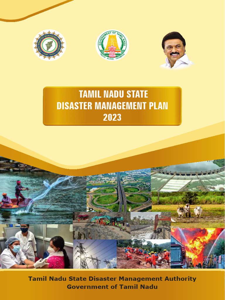 Tamil Nadu Disaster Management Plan 2023 | PDF | Emergency Management ...