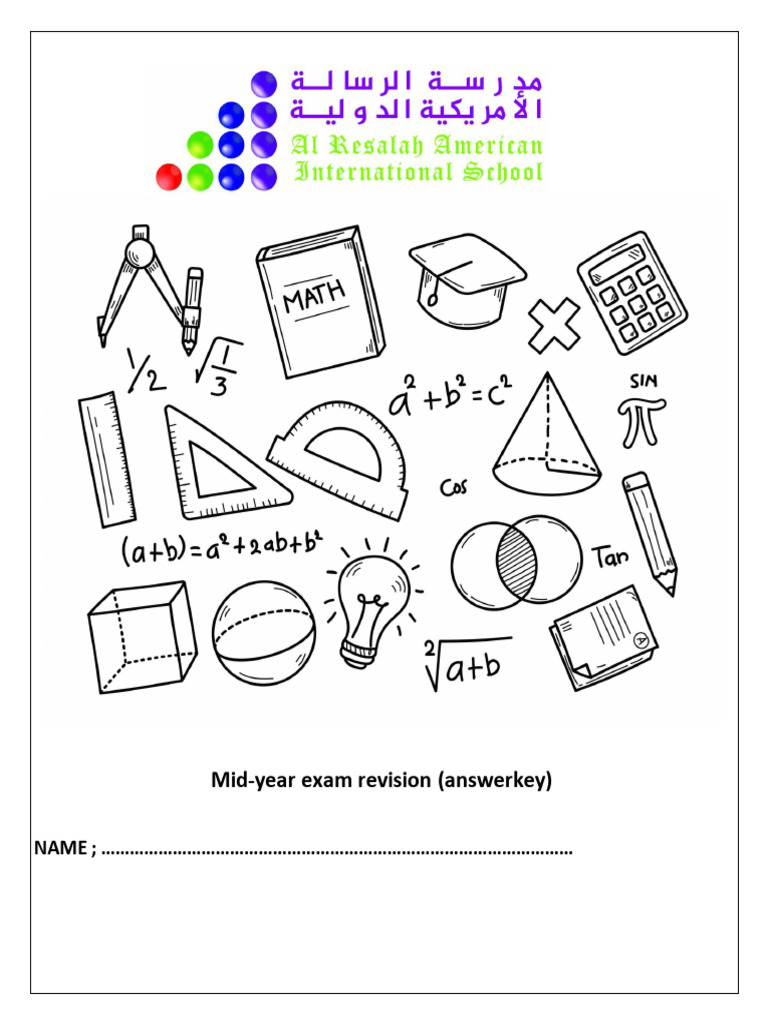 final exam revision ( answerkey) | PDF