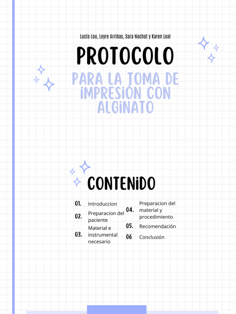 Alginato. 2 HB | PDF