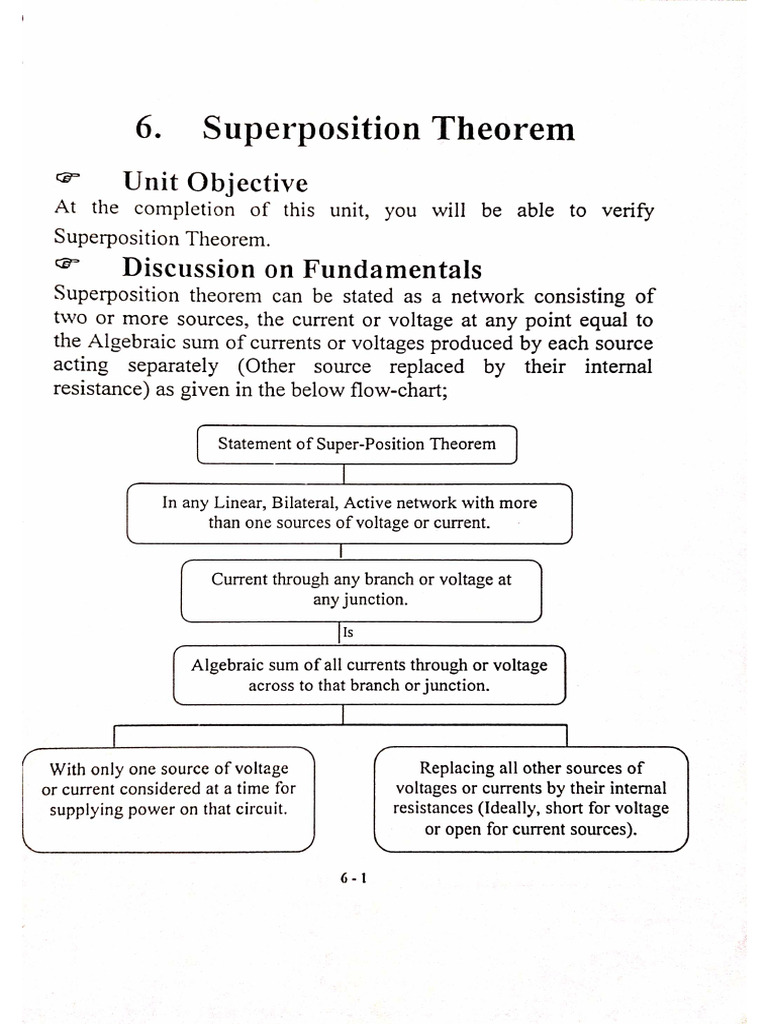 Superposition theorem | PDF