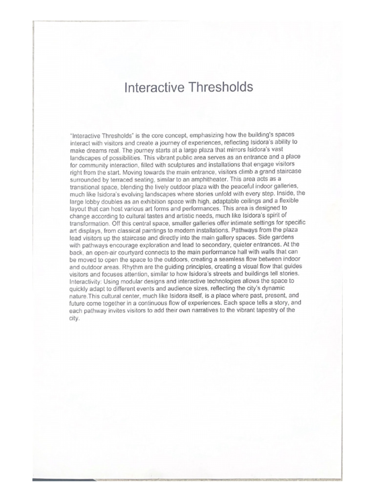 Interactive Thresholds | PDF