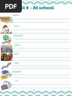 My Ideal School Day Project | PDF | Language Arts & Discipline