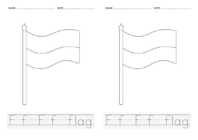 Coloring Flag | PDF